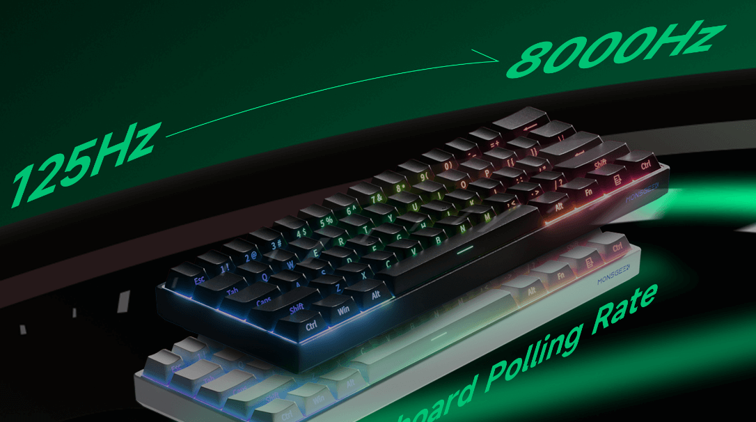 Why 8000Hz Polling Rate ≠ 0.125ms Latency: Debunking Gaming Keyboard M ...