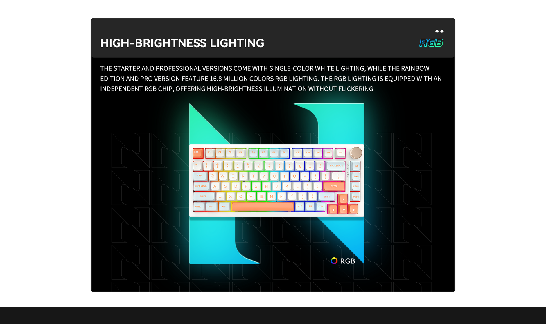 VGN N75 Pro Wireless RGB Mechanical Keyboard