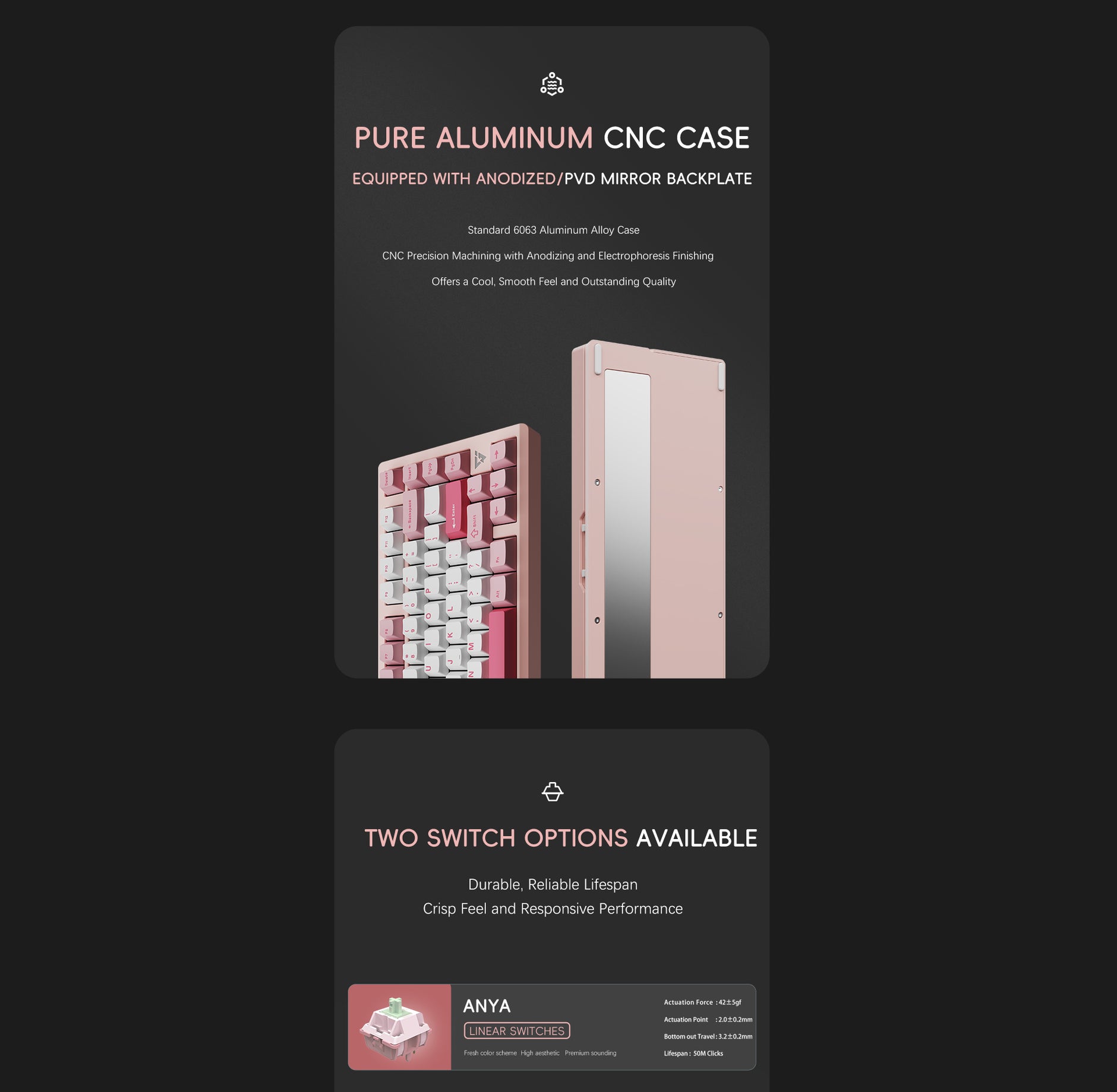 VGN VXE75 V2 Wireless Aluminum Mechanical Keyboard