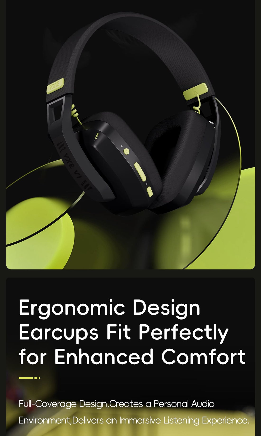 VGN VXE Siren V1 Tri-Mode Lightweight Gaming Headset