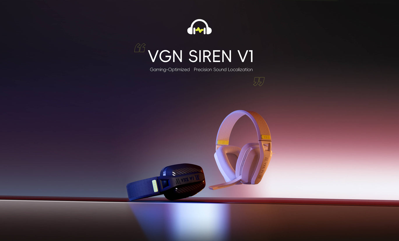 VGN VXE Siren V1 Tri-Mode Lightweight Gaming Headset