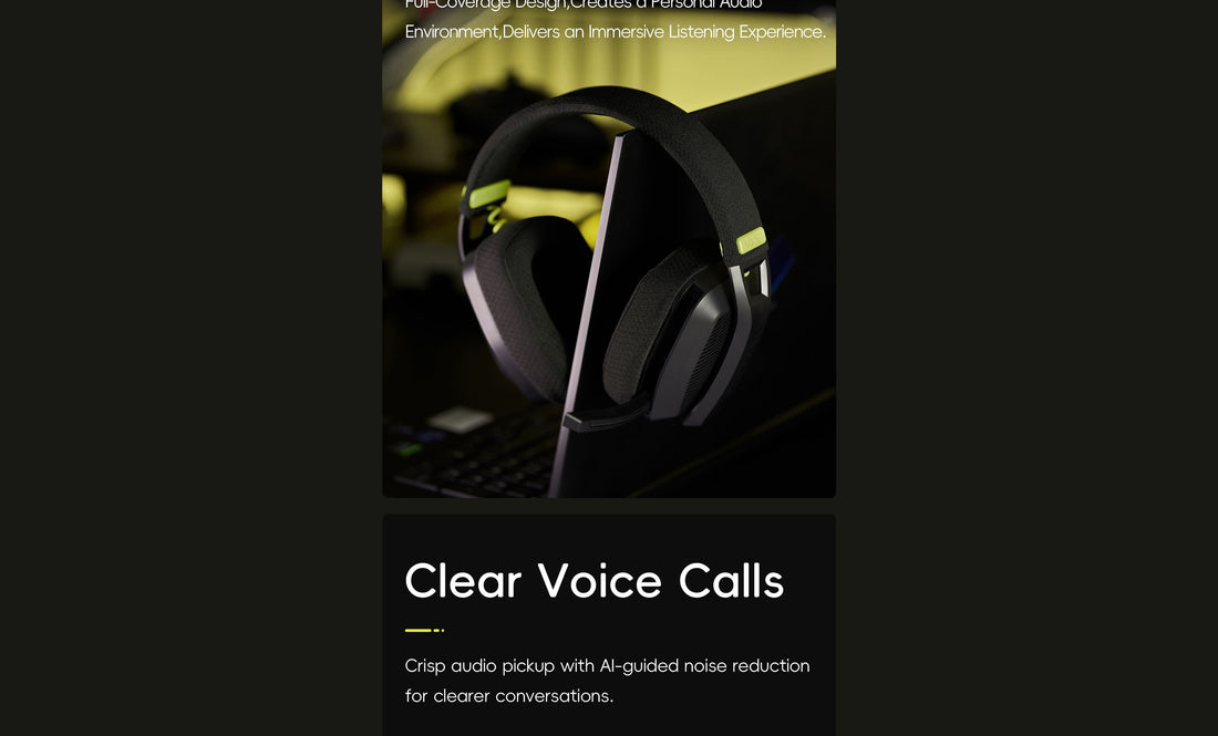 VGN VXE Siren V1 Tri-Mode Lightweight Gaming Headset