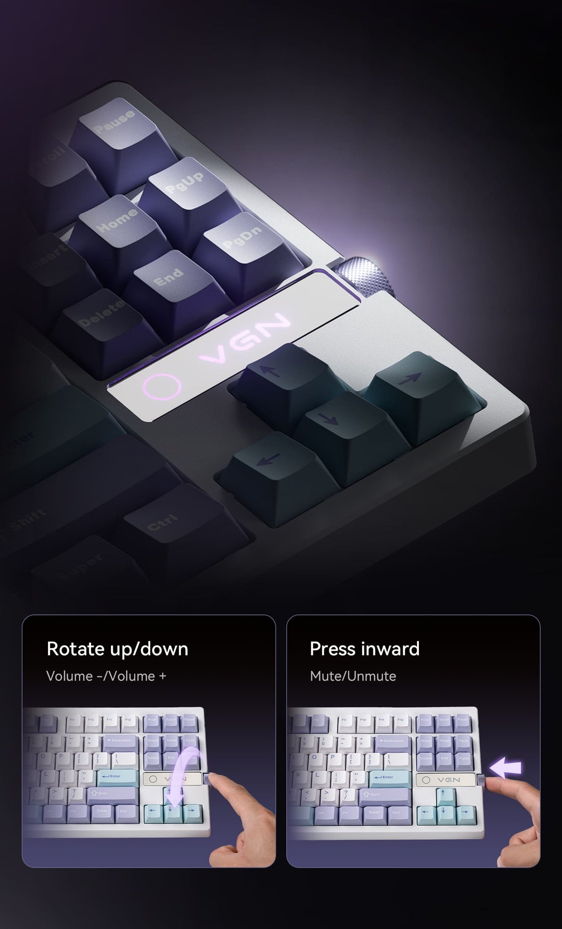 VGN V87 V2 Wireless Mechanical Gaming Keyboard