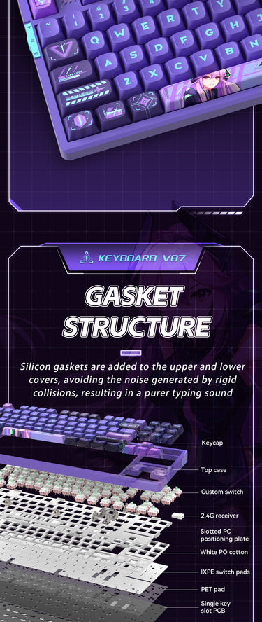 VGN V87 Wireless Mechanical Gaming Keyboard