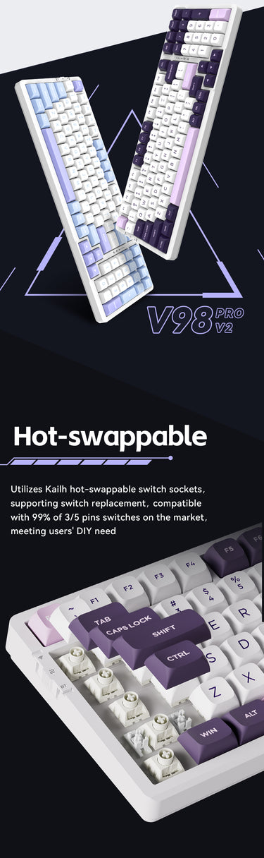 VGN V98 Pro V2 Wireless Mechanical Keyboard