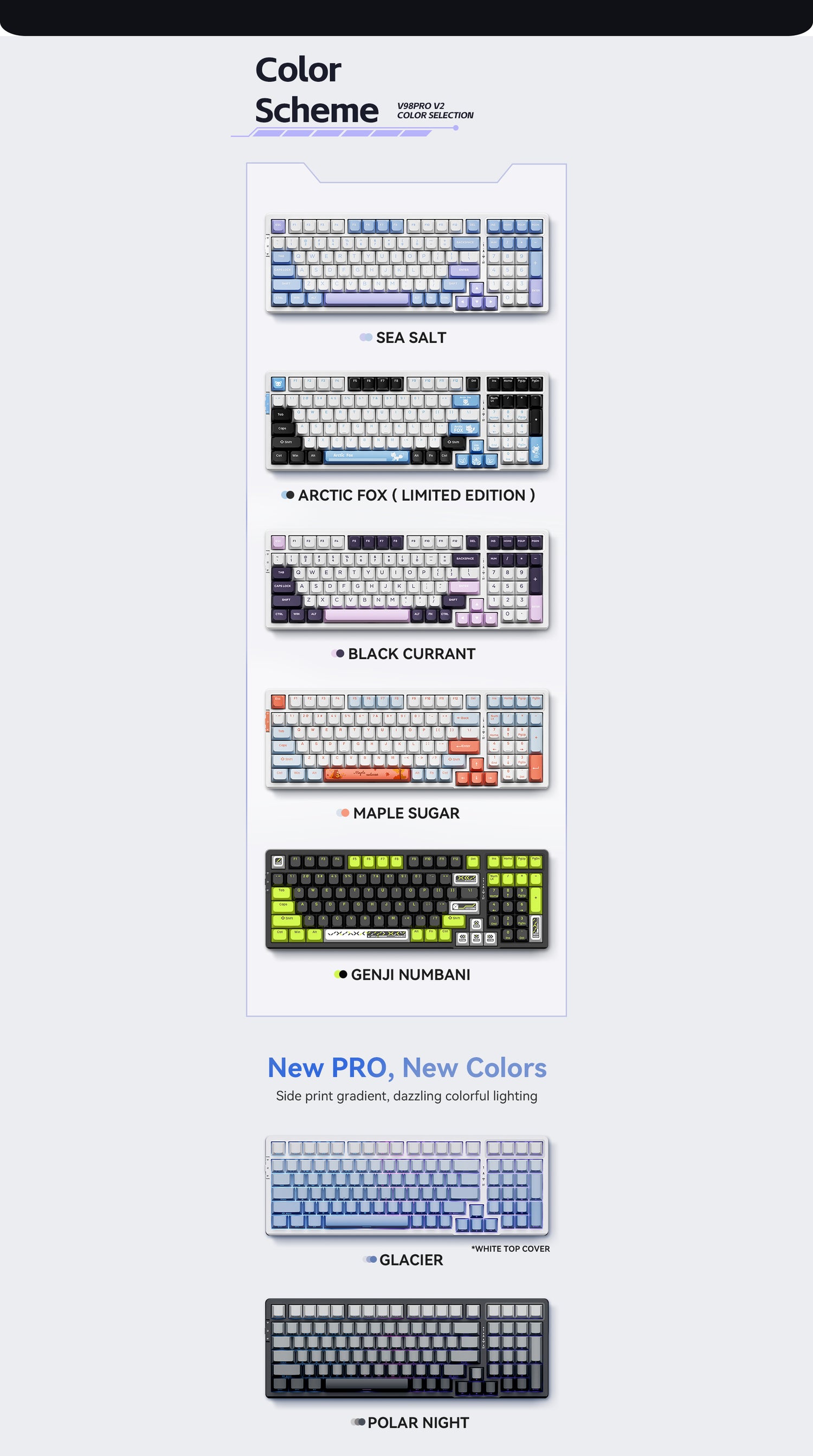 VGN V98 Pro V2 Wireless Mechanical Keyboard
