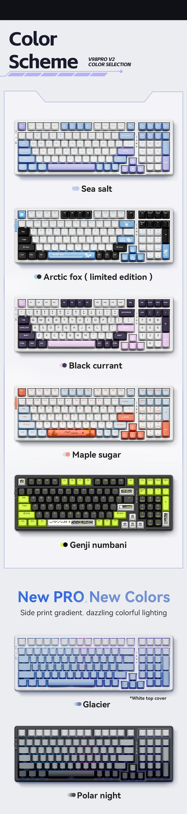 VGN V98 Pro V2 Wireless Mechanical Keyboard